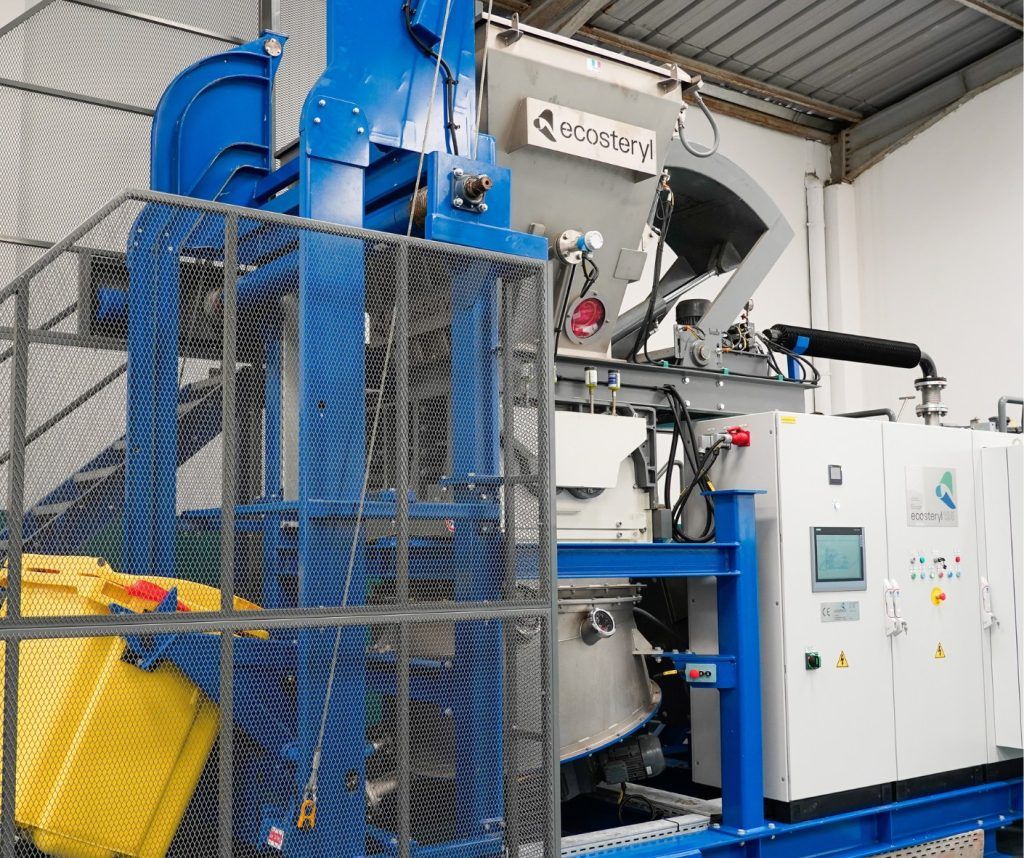 Medical infectious waste treatment centre in Casablanca.