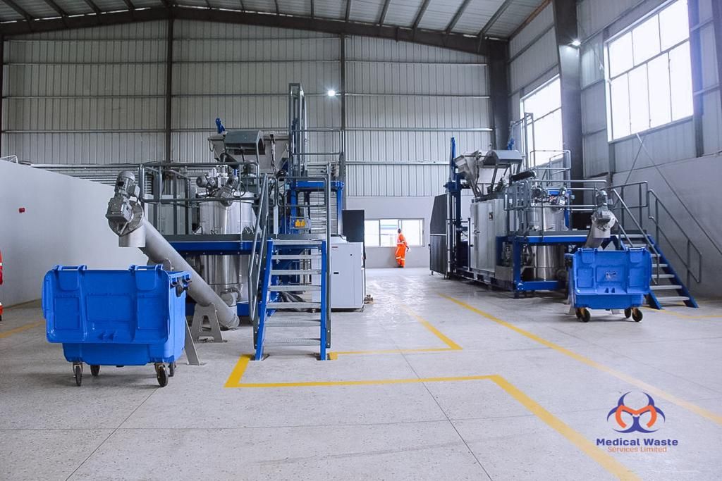 Ghana disinfects biomedical waste with 6 Ecosteryl 125